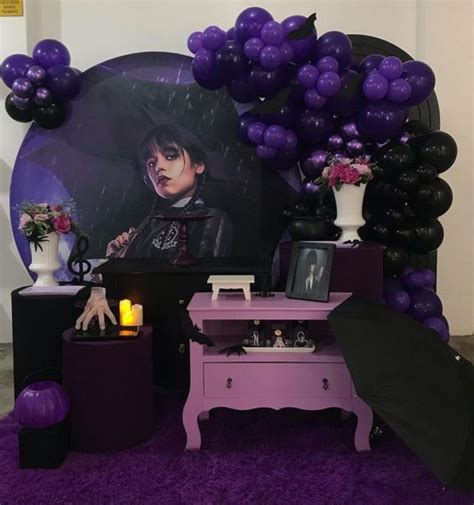 30 Ideas Para Fiesta Temática De Miércoles O Merlina