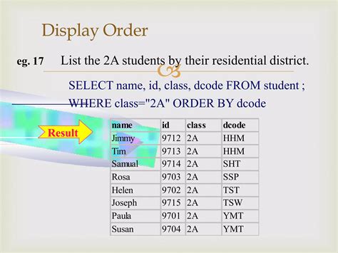 sql queries presentation pptx databases computer software and applications
