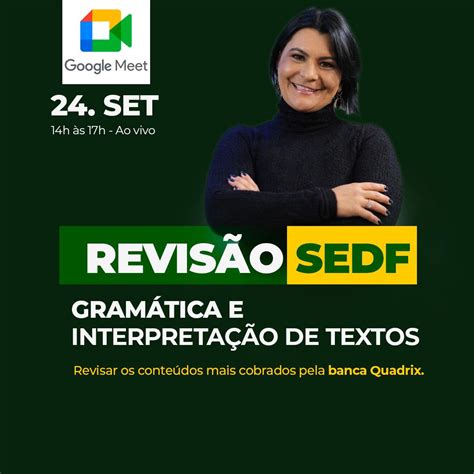 RevisÃo Sedf GramÁtica E InterpretaÇÃo De Textos Cursos De