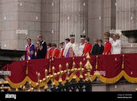 Westminster London Uk 6th May 2023 Hrh King Charles Lll And Queen