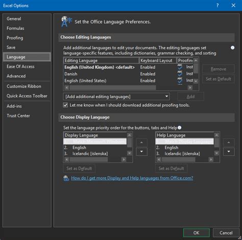 Office Popups In Wrong Language Microsoft Community