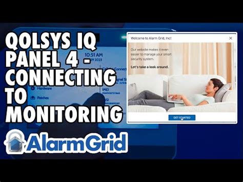 Qolsys IQ Panel 4 Connecting To Monitoring Alarm Grid