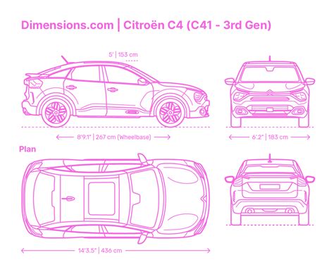 Kia Niro Sg2 Dimensions And Drawings