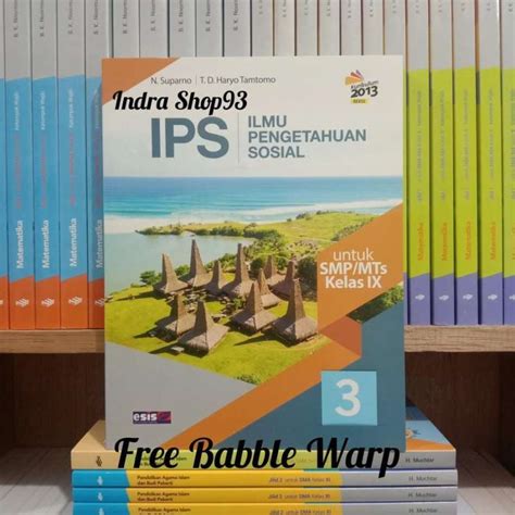 Jual Buku Ips Kelas 3 Smpmts K13 Revisi Esis Di Seller Indra Shop93