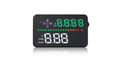 Proiector Informatii De Bord Pe Parbriz Head Up Display Techstar OBD II A Display Inch