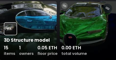 3d Structure Model Collection Opensea