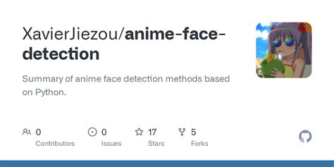 GitHub XavierJiezou Anime Face Detection Summary Of Anime Face Detection Methods Based On Python