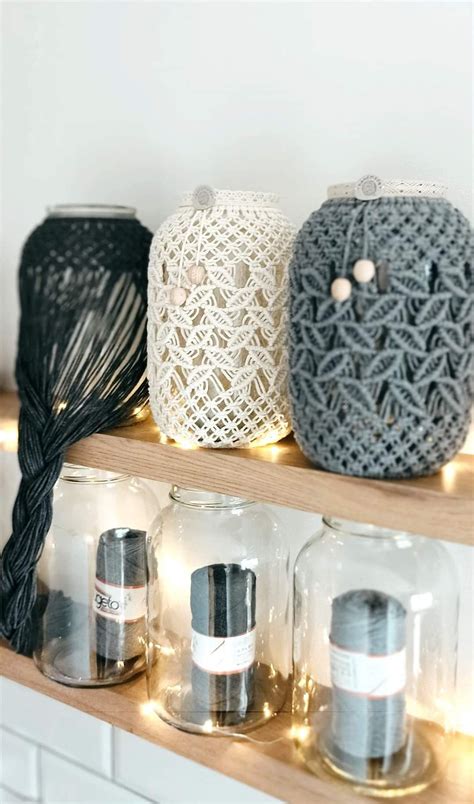 Tutorial How To Macrame Jar Artofit
