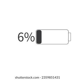 Battery Symbol Battery Level Indicator Icons Stock Illustration Shutterstock