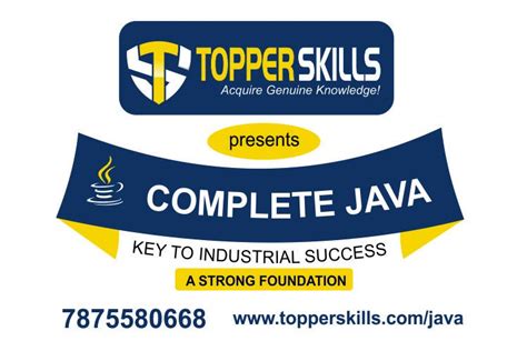 Topper Skills Is Best Java Training Classes Institute In Narhe Vadgaon Pune