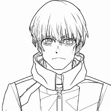 10 Desenhos De Kaneki Ken Para Imprimir E Colorir