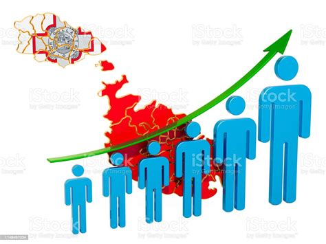 고용 및 실업 또는 사망률과 몰타에서 불 임 개념의 평가 흰색 배경에 고립 된 3d 렌더링 3차원 형태에 대한 스톡 사진 및