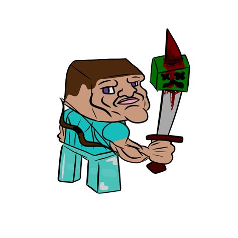 Buff Steve By Rewub On Deviantart