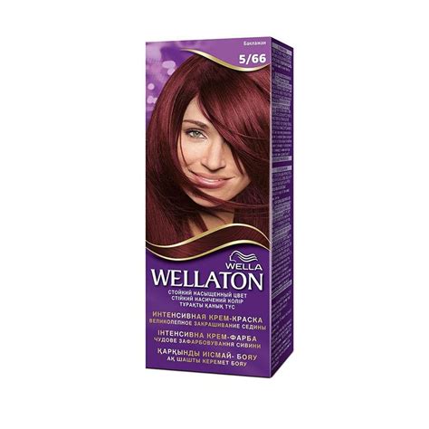 Wellaton ველატონი თმის საღებავი 5 66 0485 0948