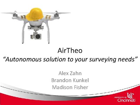 Air Theo Autonomous Solution To Your Surveying Needs