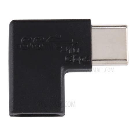 90 Degree Usb C Type C Male To Female Adapter