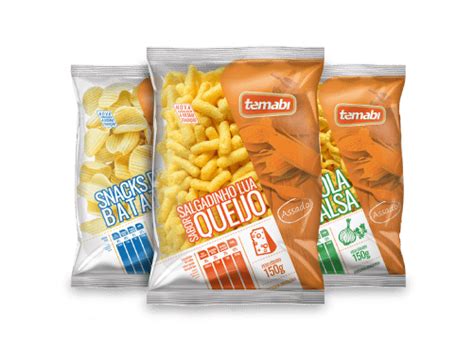 SNACKS E SALGADINHOS Temabi Indústria de Alimentos