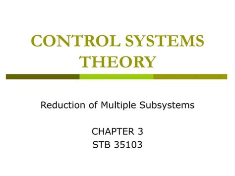 Block Diagram Reduction Solved Problems Ppt
