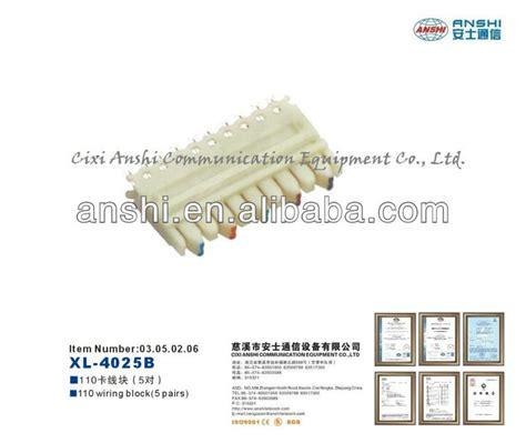 Anshi 5 Pairs 110 Idc Connecting Block Module Buy 110 Connecting Block 5 Pairs 110 Idc