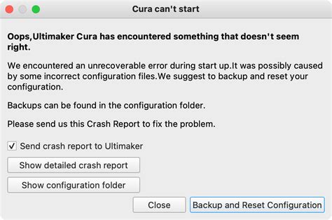 cura 4 13 1 macos monterey 12 2 1 marketplace plugins crash error