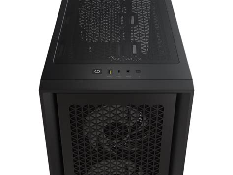 Corsair Icue 4000d Rgb Airflow Mid Tower Case Black 3x Af120 Rgb