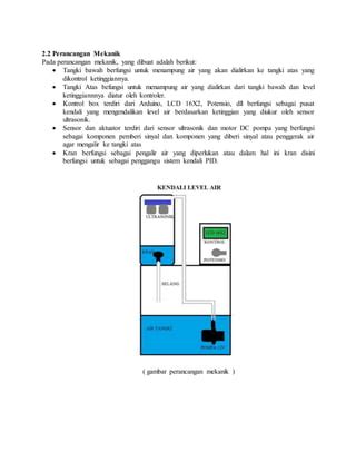 Makalah Pembuatan Water Level Control Dengan Metode PID DOCX