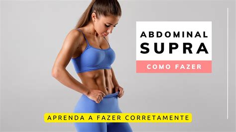 Abdominal Supra Como Fazer Abdominal Supra Corretamente YouTube