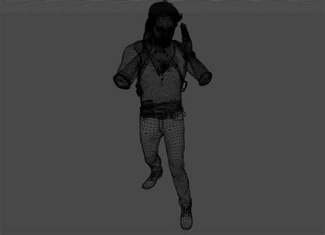3d Model Uncharted Nathandrake Like Model Pack Vr Ar Low Poly