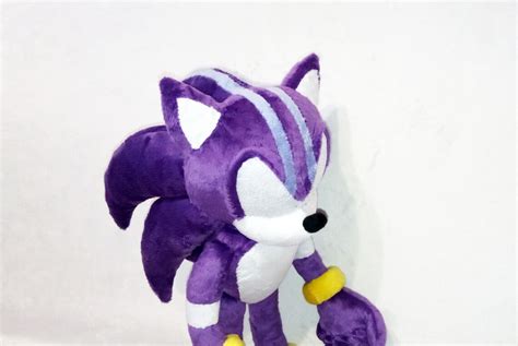 Сustom Plush Just Like Darkspine Sonic And The Secret Rings Etsy