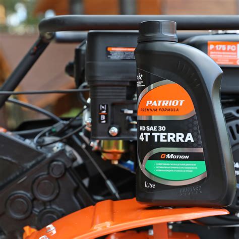 Масло 4-х тактное минеральное PATRIOT G-Motion HD SAE 30 Terra на сайте ...