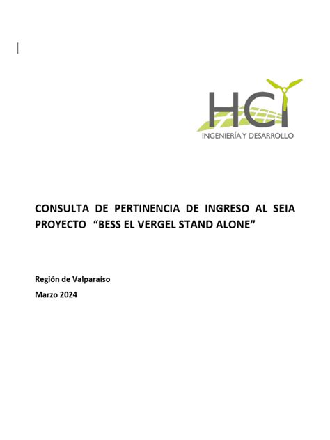Consulta De Pertinencia Bess El Vergel Pdf