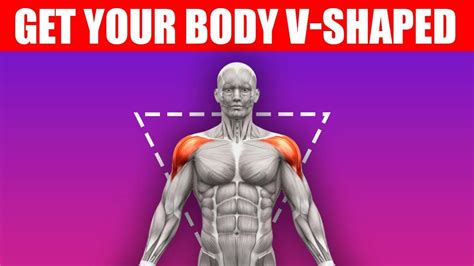 3 Exercises For Perfect V Shaped Male Physique Youtube
