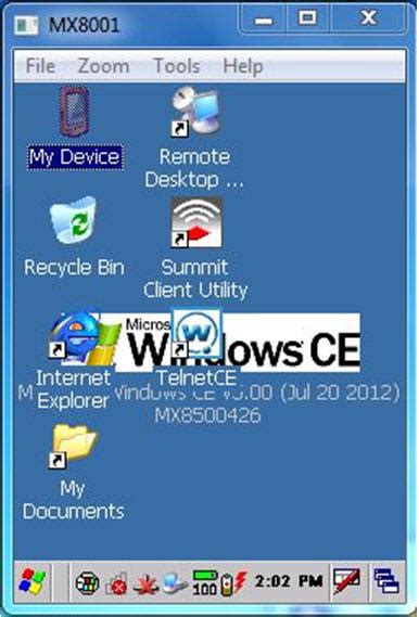 installing software windows ce