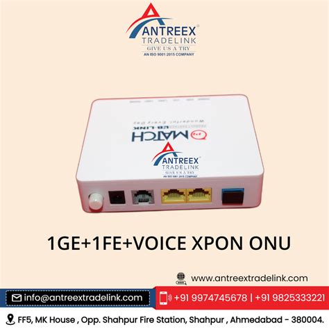 Lb Link Xpon Voice Onu Upto 1gbps At Rs 800 Piece In Ahmedabad Id