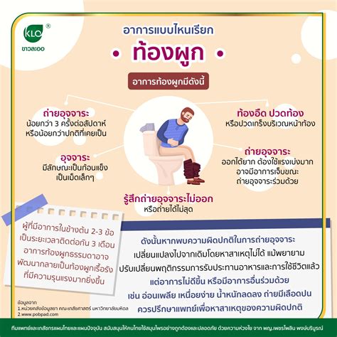 อาการแบบไหนเรียกท้องผูก Khaolaor