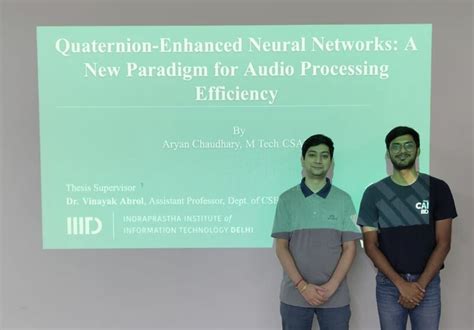 aryan chaudhary on linkedin thesisdefense quaternionneuralnetworks