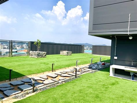 테라스 베란다 옥상 정원 마당 루프탑 셀프 인테리어 인조잔디