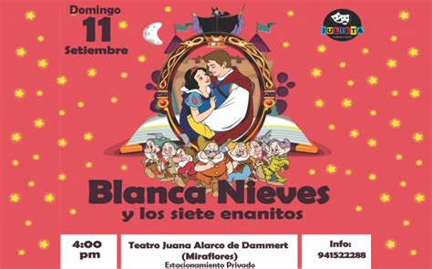 Blanca Nieves Y Los Siete Enanitos Teatro Joinnus