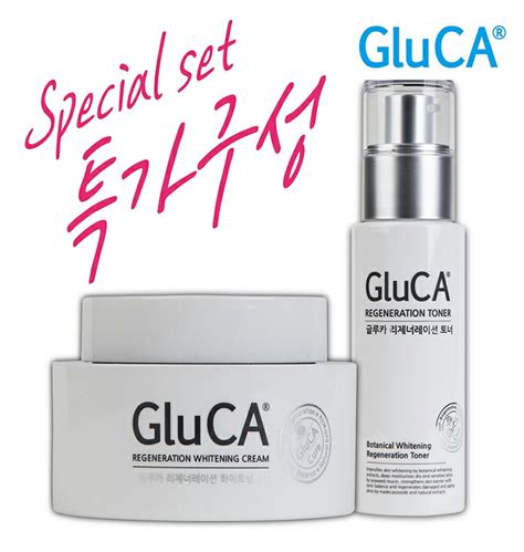 특가구성 글루카 화이트닝 크림 50g 화이트닝 토너 150ml 티몬