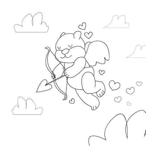 Free Valentines Day Drawing Vector Template To Edit Online