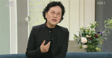 아침마당 박정자 현역으로 무대 설 수 있다는 게 큰 축복