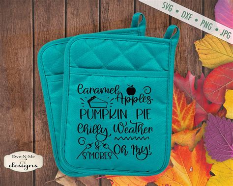 Harvest Potholder SVG Bundle Fall Svg