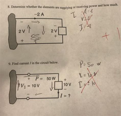 Solved 8. Determine whether the elements are supplying or | Chegg.com