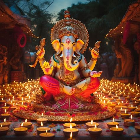 Premium Ai Image Experience The Spiritual Significance Of Ganesh