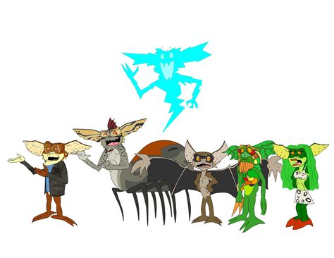 All The Mutant Gremlins By Theoctagon0 On Deviantart