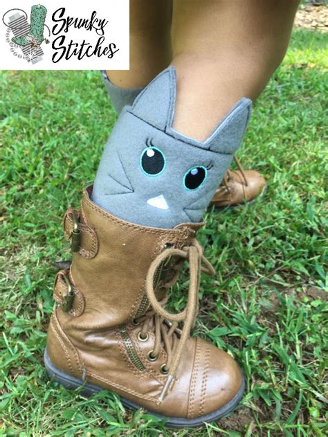 Kitty Boot Cuffs
