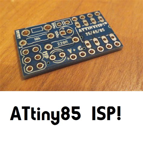 Attiny85 Isp Arduino Compatible Breakout Board Board Only Rullywow