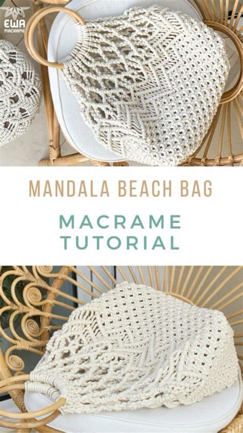 macramé bag tutorial link to youtube in 2025 macrame patterns macrame patterns tutorials