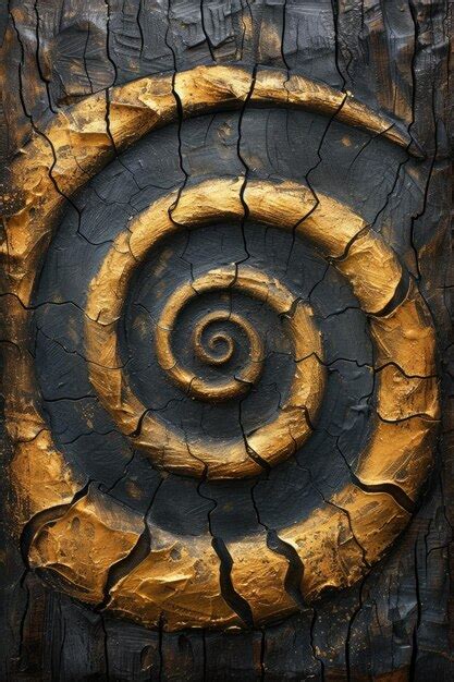 Tree Ring Pattern Premium Ai Generated Image