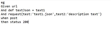 Karate How To Pass A Json File As A Value For A Key Under Request